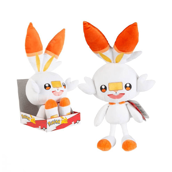 Pokémon Knuffel Scorbunny 30 cm - Amsterdam Toys