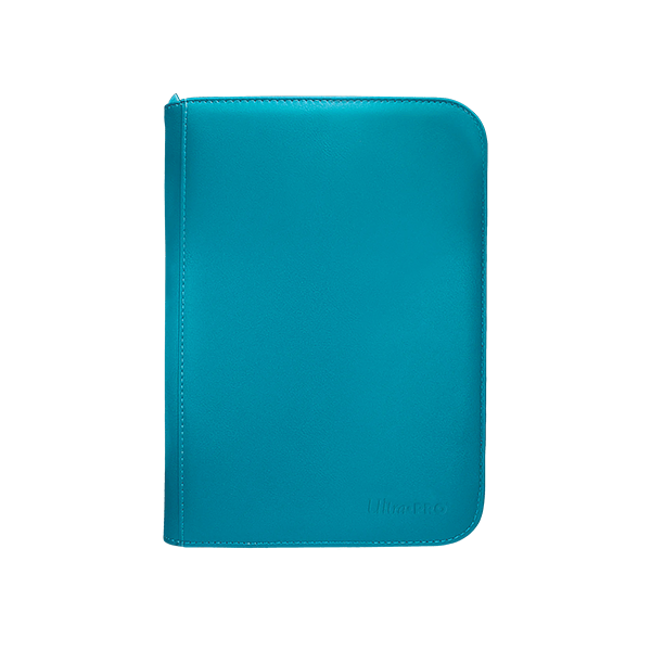 Ultra Pro Vivid 4-Pocket Zippered Teal - Amsterdam Toys