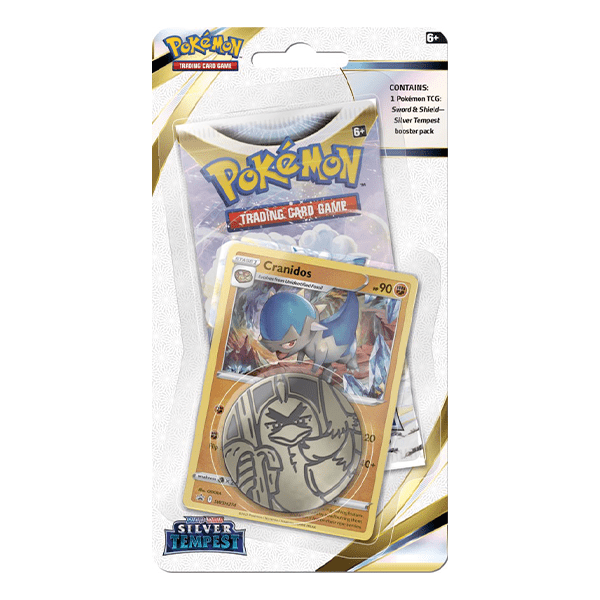 Pokémon TCG Silver Tempest Checklane Blister Cranidos - Amsterdam Toys