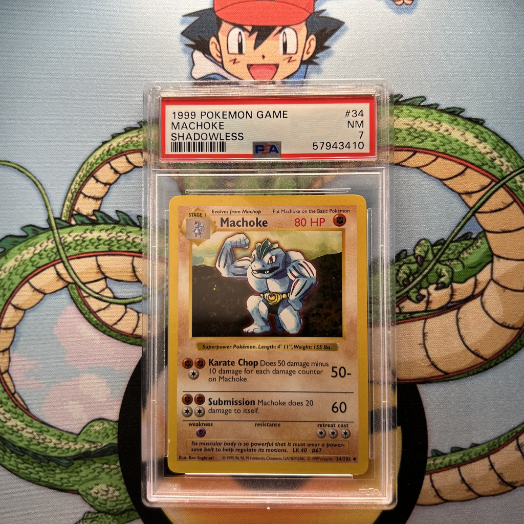 Machoke Shadowless - PSA 7 - Amsterdam Toys
