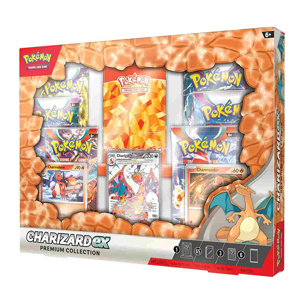 Charizard EX Premium Collection Box - Amsterdam Toys