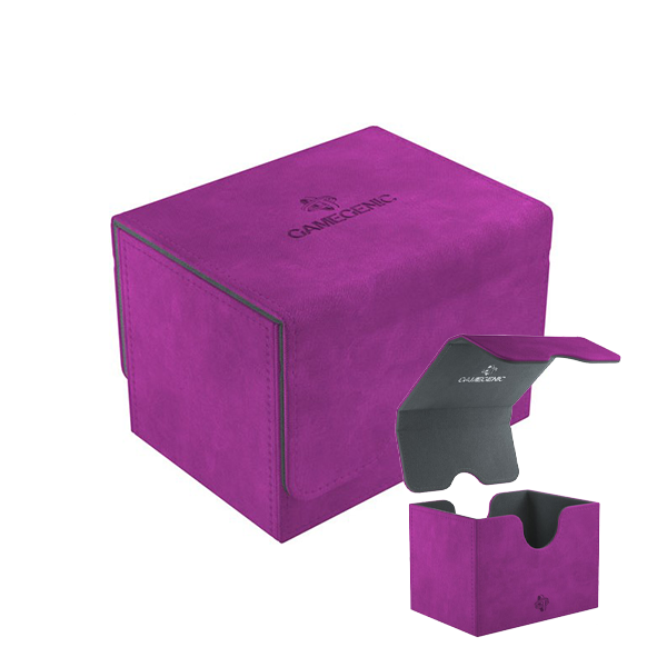 GameGenic Sidekick 100+ Deckbox XL Purple - Amsterdam Toys