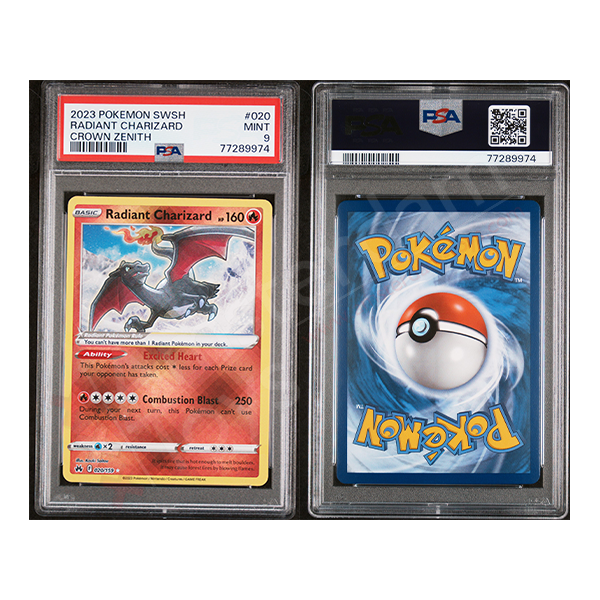 Radiant Charizard - PSA 9 - Amsterdam Toys