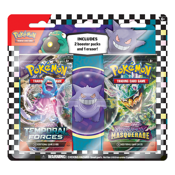 Pokémon Eraser Blister Gengar - Amsterdam Toys
