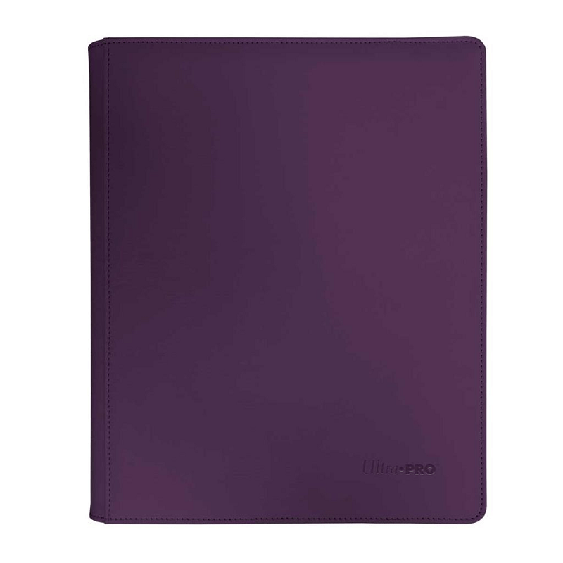 Ultra Pro Vivid 9-Pocket Zippered Mignight Plum - Amsterdam Toys