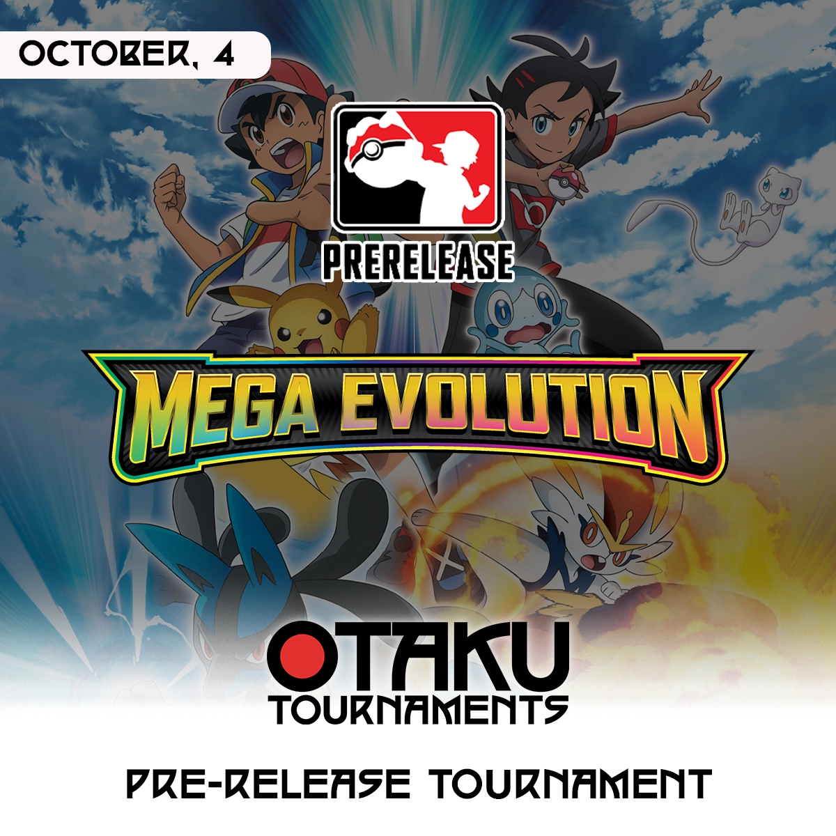 Pre-Release Mega Evolution - October 4, 2025 - Amsterdam Toys