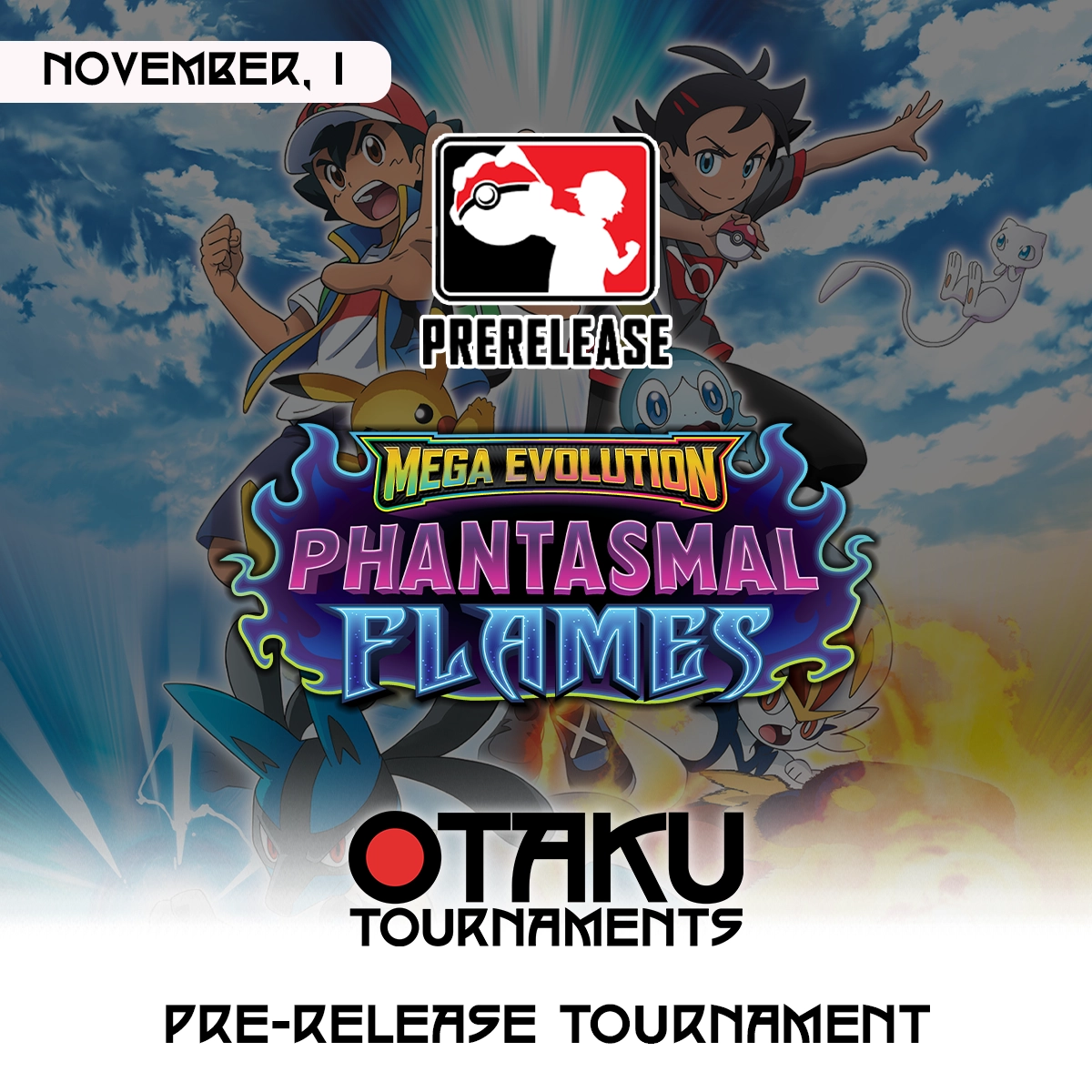 Pre-Release Phantasmal Flames - November 1, 2025 - Amsterdam Toys