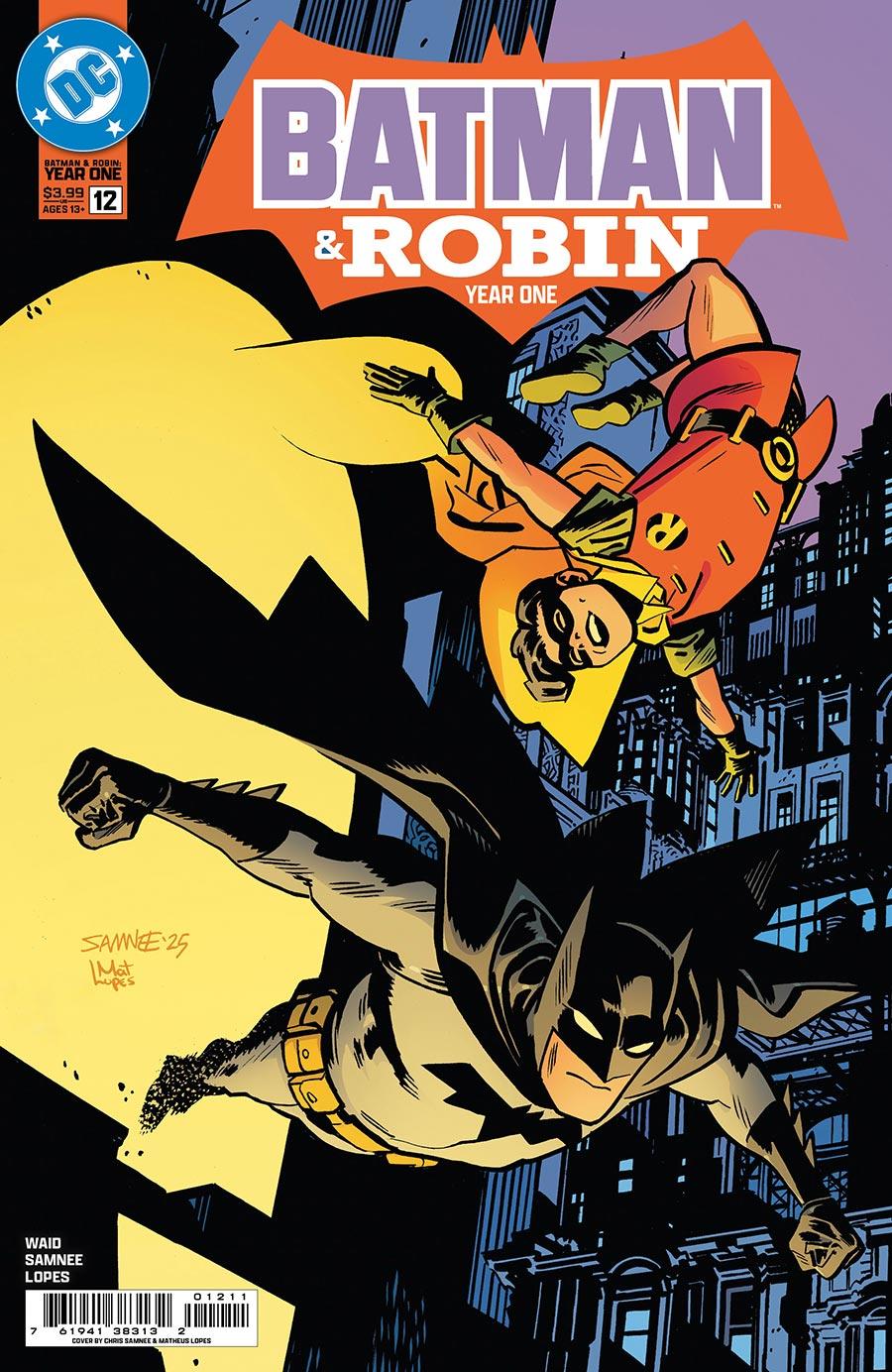 Batman & Robin : Year One #12 - Chris Samnee - Amsterdam Toys